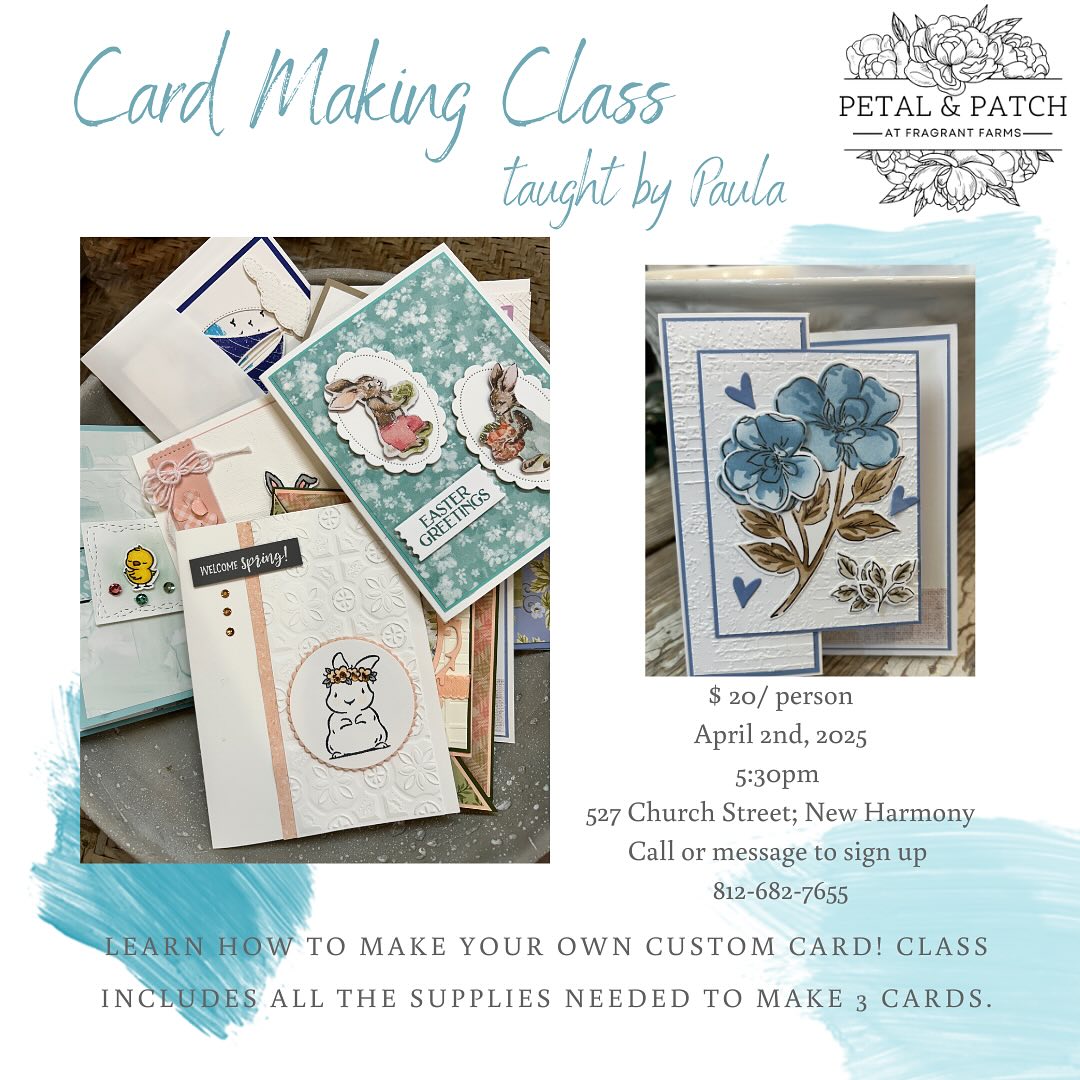 Card Making Class - Visit Posey County